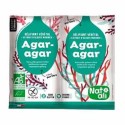 Agar Agar bio- 2 sachets|Sucre et aide à la patisserie|BIODIS